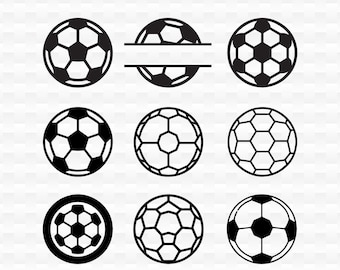 Soccer Ball SVG Bundle, Football SVG, Soccer Svg, Football Png, Soccer ...