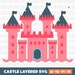 Castle Svg, Castle Cut File, Castle Clipart, Princess Castle Svg, Magic ...