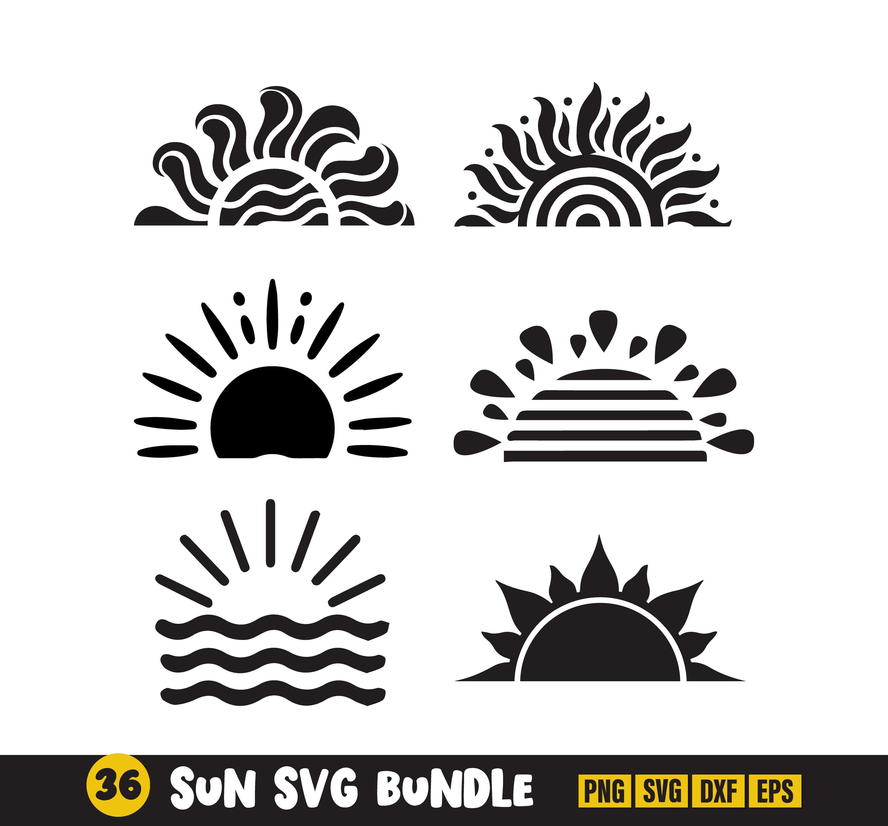 Sun Svg, Sun Clipart, Sun Png, Sun Svg Bundle, Sun Png Bundle, Sun Svg ...