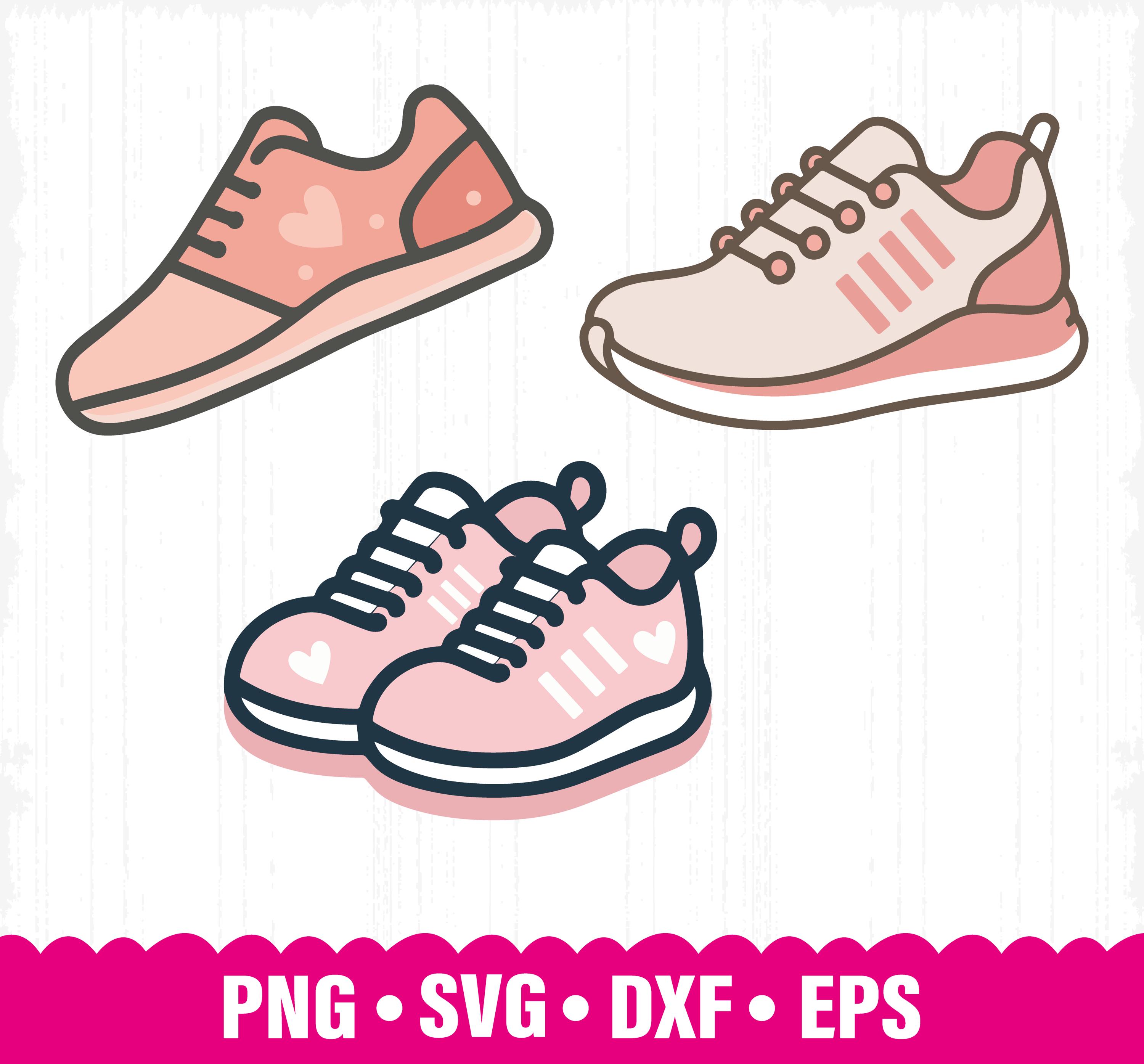 Shoe Svg, Sneakers Svg, Running Shoes Svg, Track and Field Svg, Shoes ...