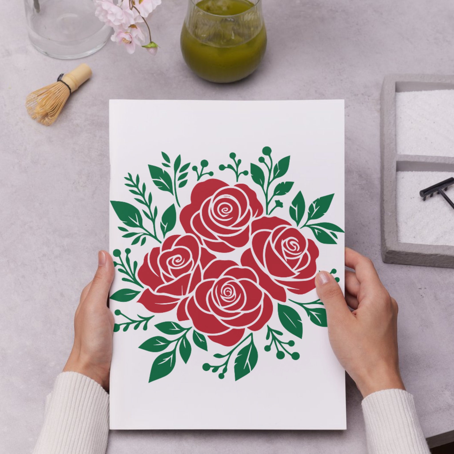 16 Roses Clipart, Rose Svg Flower, Rose Clipart, Rose Svg Bundle, Rose ...