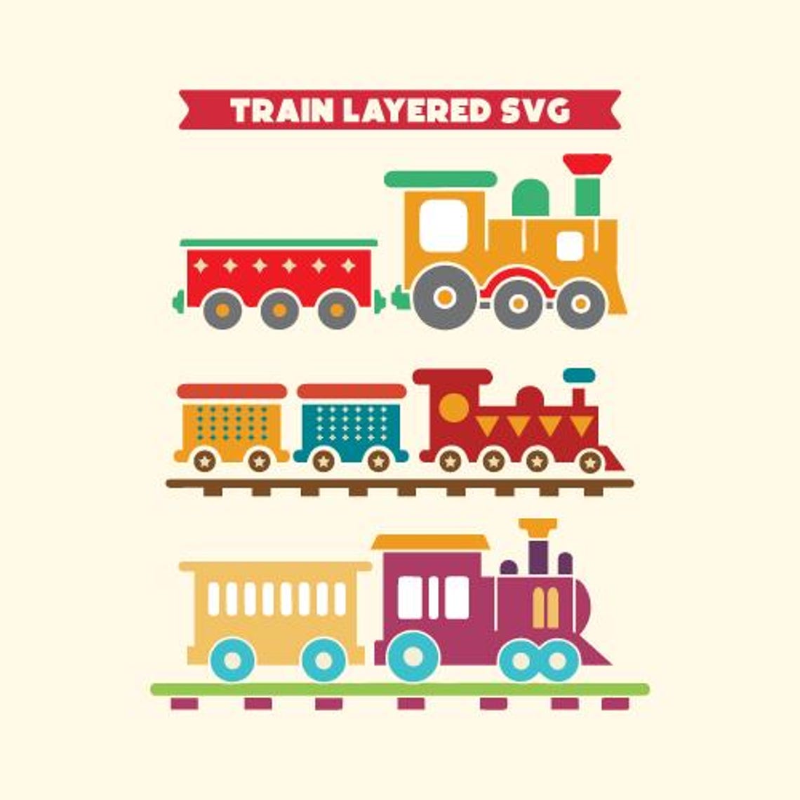 Train Svg, Train Cut File, Train Png, Choo Choo Train, Nursery Train ...