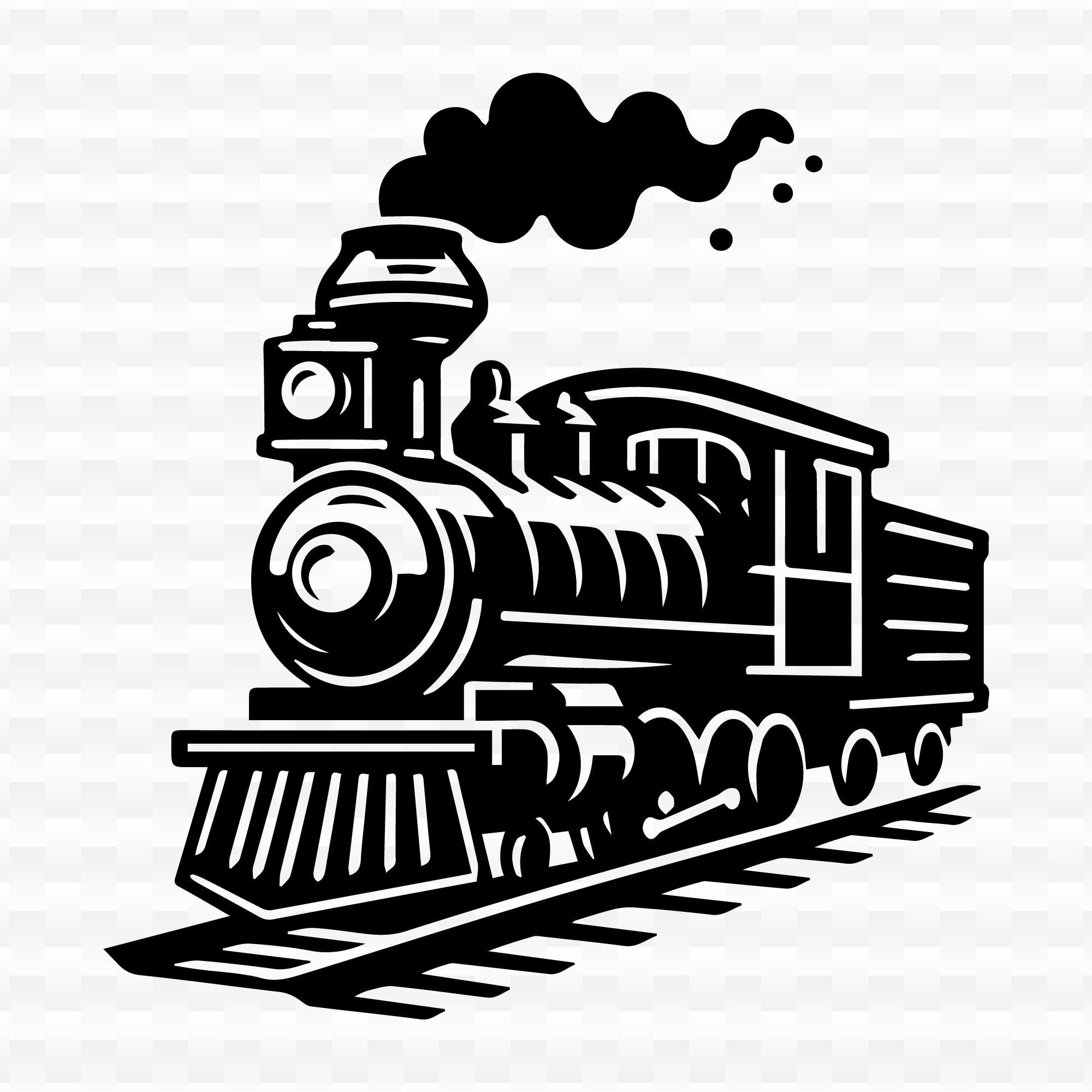 Train Svg, Train Cut File, Train Png, Locomotive Svg, Old Train, Train ...