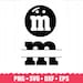 Letter M Svg, M and M Font, M Costume Svg, M Alphabet Svg, M and M ...
