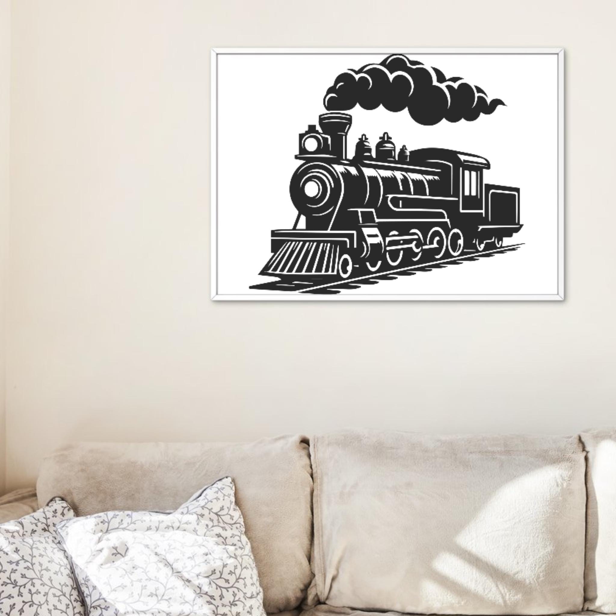 Locomotive Train SVG Bundle, Old Train Clipart (digital Download) - Etsy
