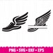 Shoe Svg, Sneakers Svg, Running Shoes Svg, Track and Field Svg, Shoes ...