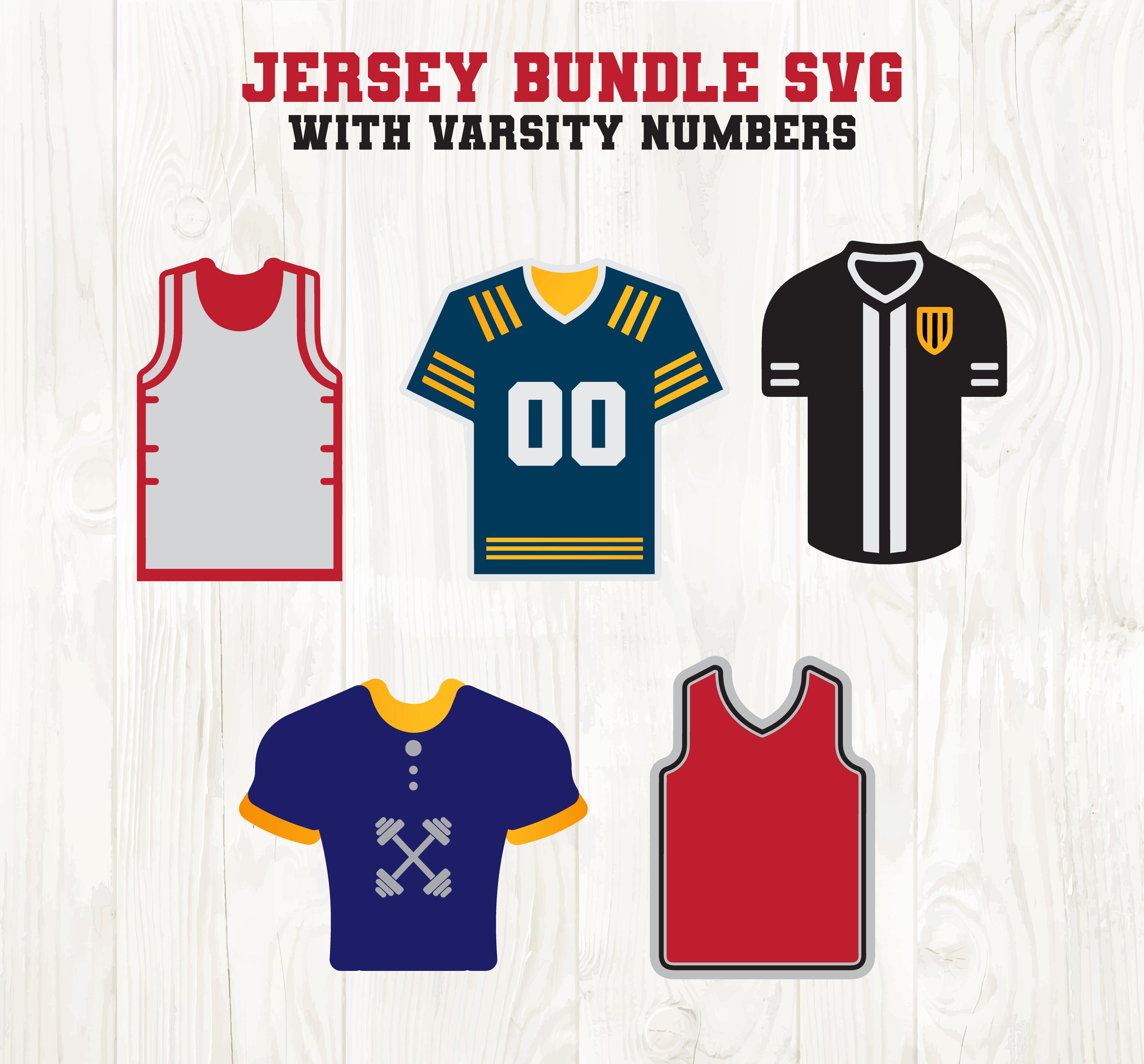 Jersey Svg, Football Jersey Svg, Sports Jersey Svg, Baseball Jersey Svg ...