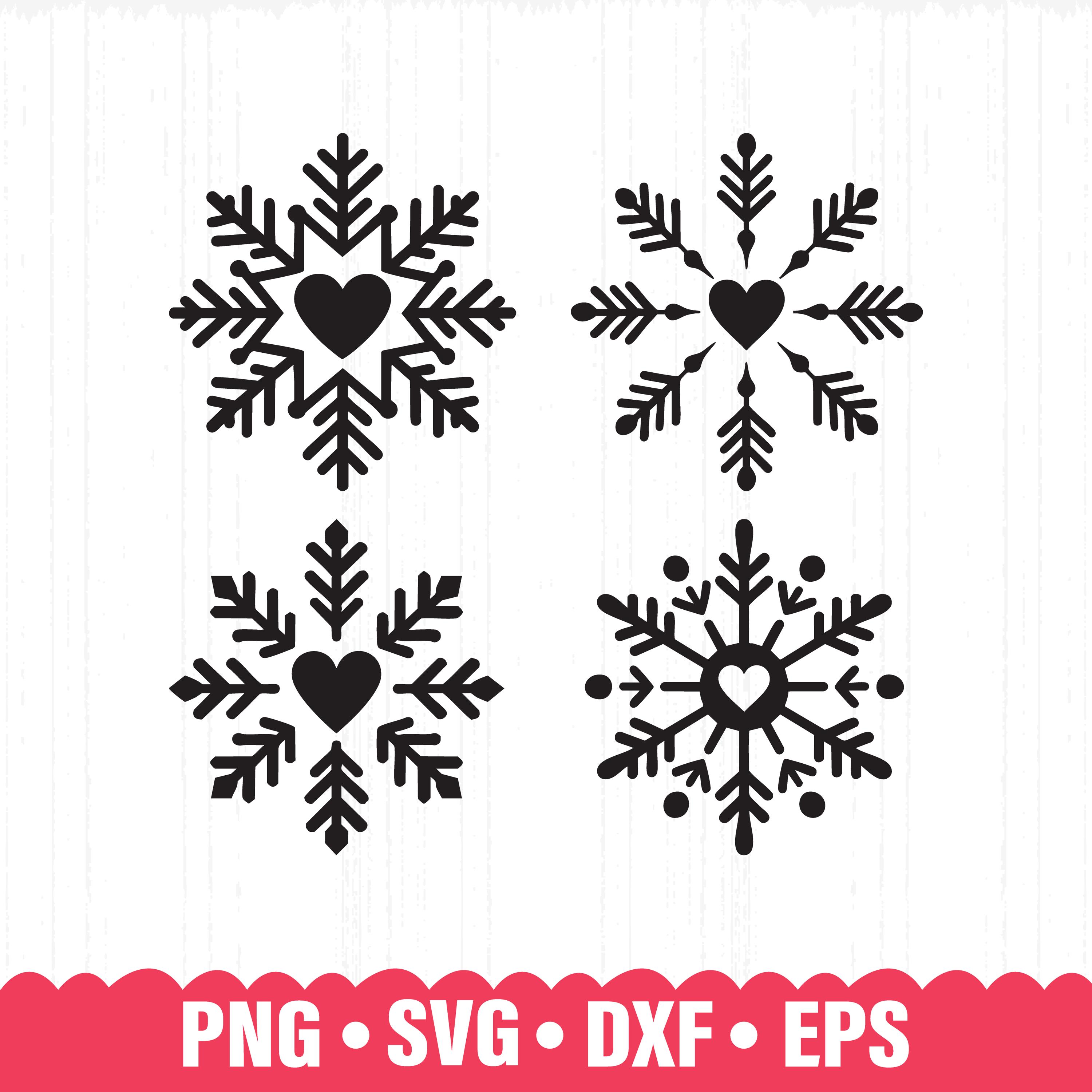 Snowflakes Svg, Snowflake Png, Snowflake Clipart, Snowflake Cut File ...