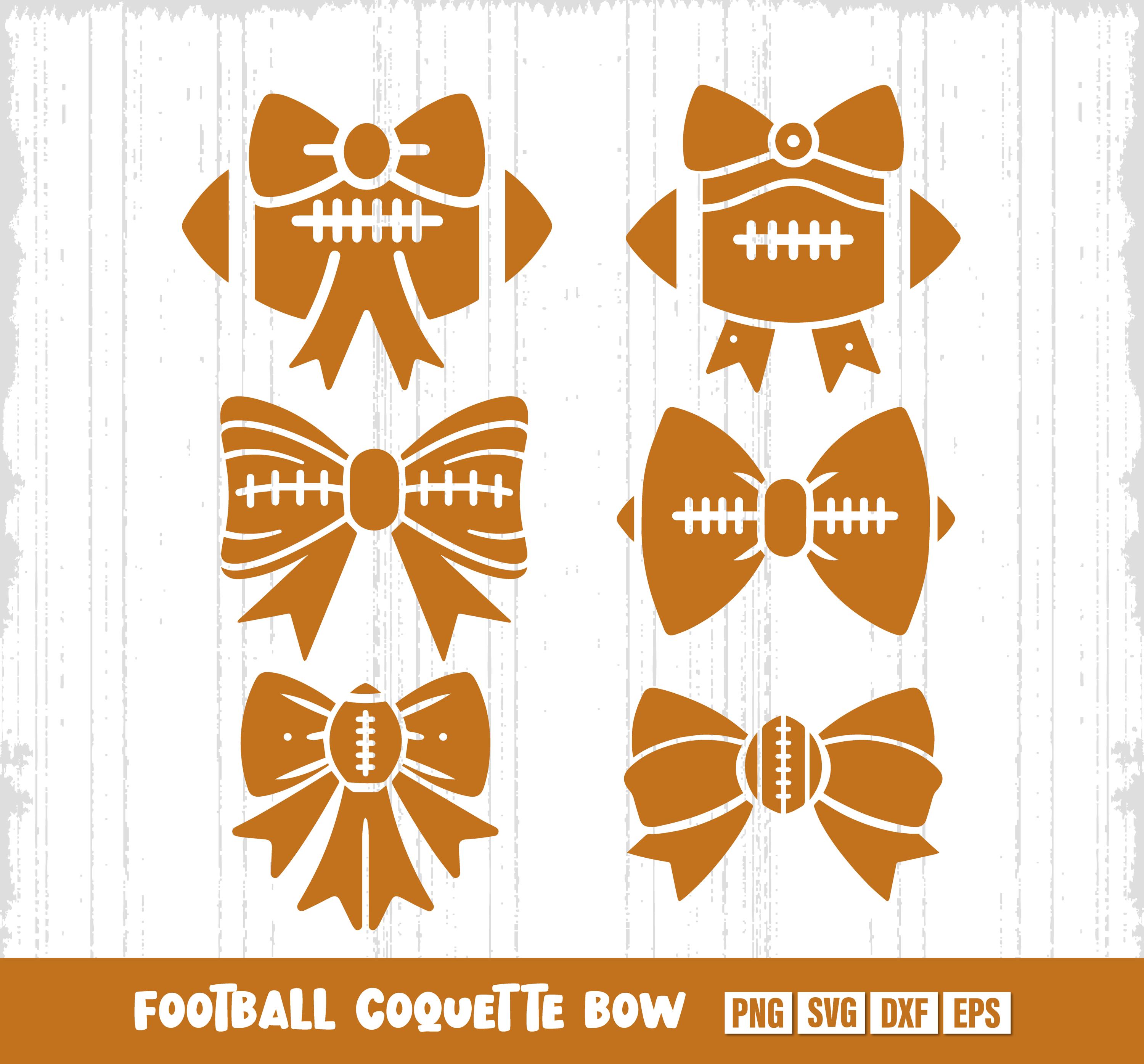 Football Bow Svg, Football Bow Png, Football Bow Cricut, Fall Football ...