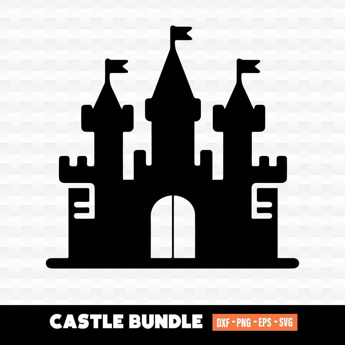 Castle Svg, Castle Cut File, Castle Clipart, Princess Castle Svg, Magic ...