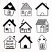 33 Sweet Home Svg, House Svg Bundle, House Silhouette, Little House Svg ...