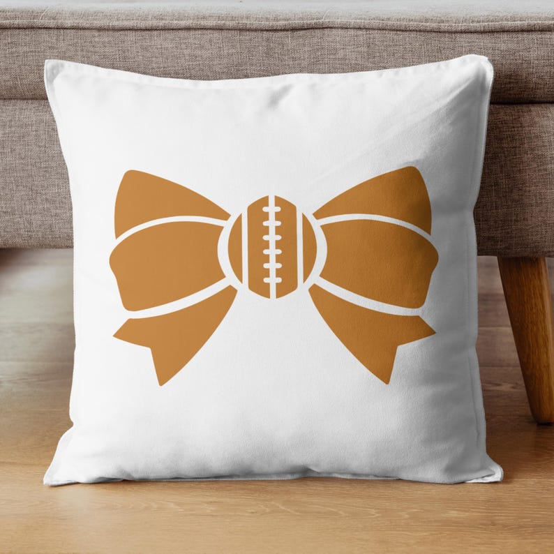 Football Bow Svg, Football Bow Png, Football Bow Cricut, Fall Football ...