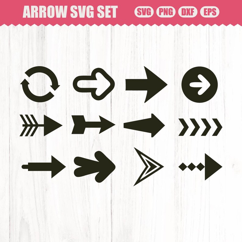 Arrow SVG, Arrows SVG, Arrow Clipart, Arrow, Arrows Cut File ...
