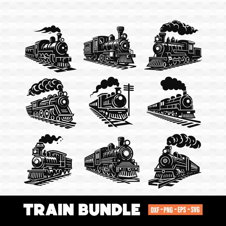Train Svg, Train Cut File, Train Png, Locomotive Svg, Old Train, Train ...