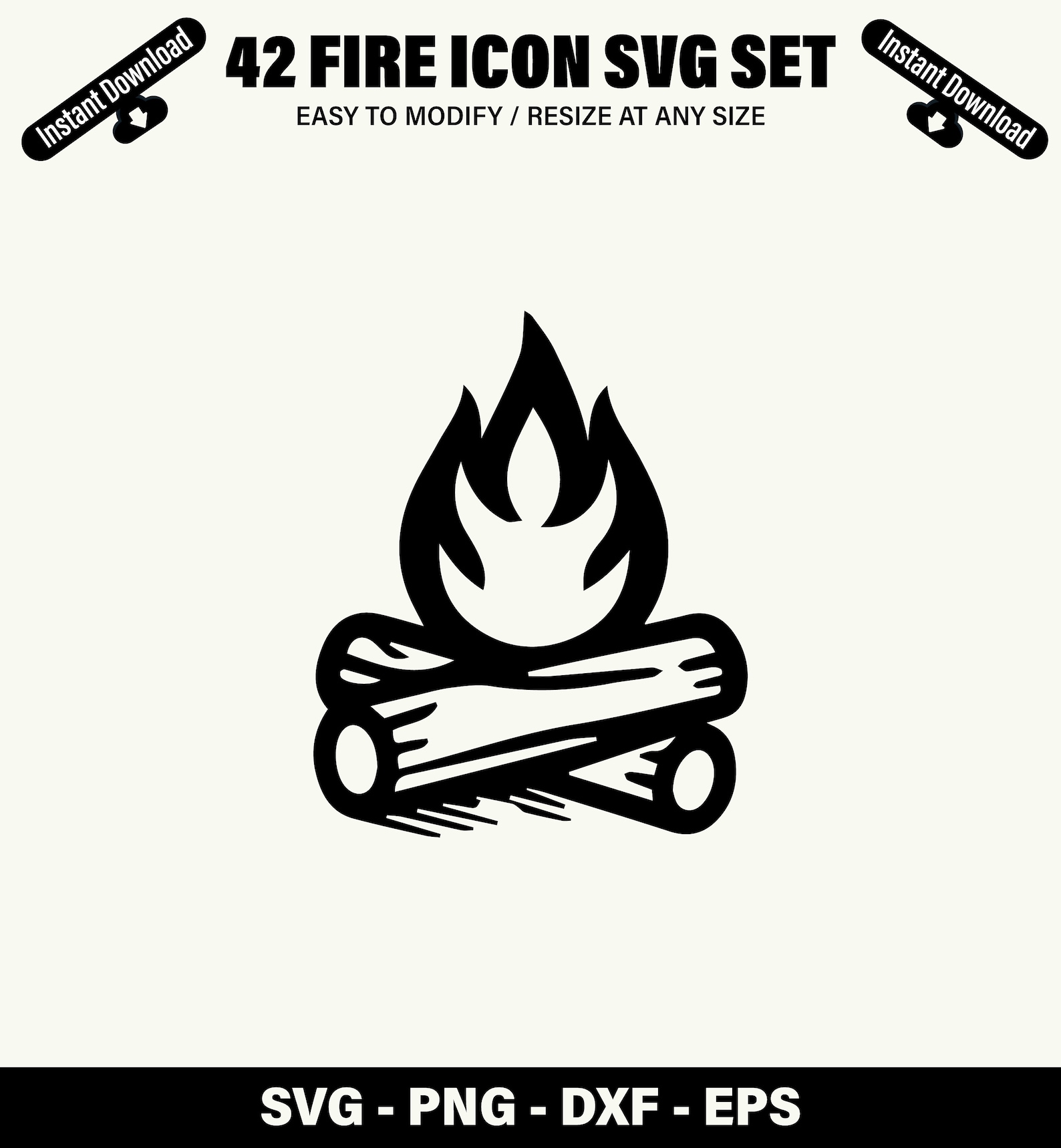Fire SVG Bundle / Flame Svg / Fire SVG / Fire Flames / Flames ...