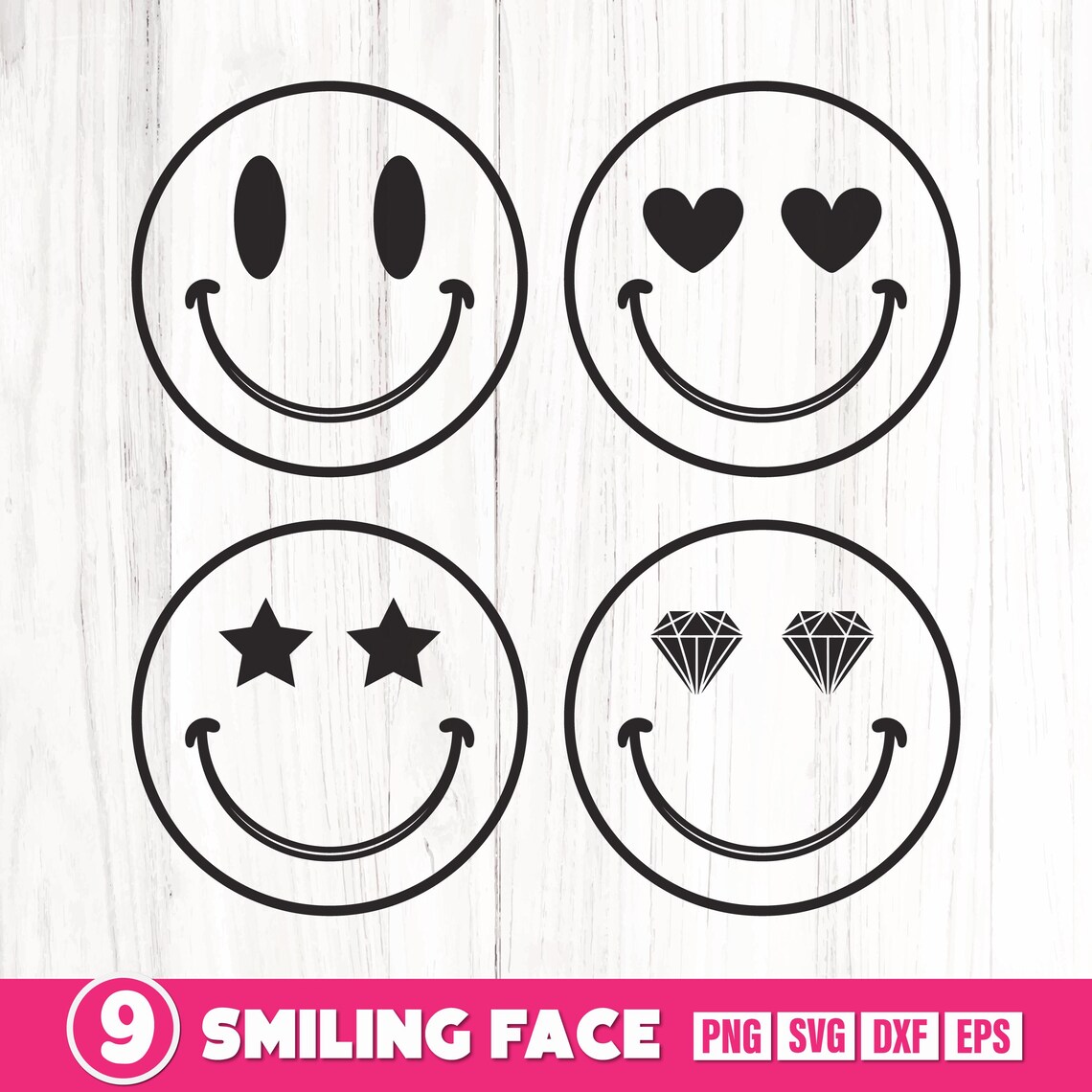 Smiley Face Svg, Smiley Face Png, Happy Face Svg, Happy Face Clipart ...