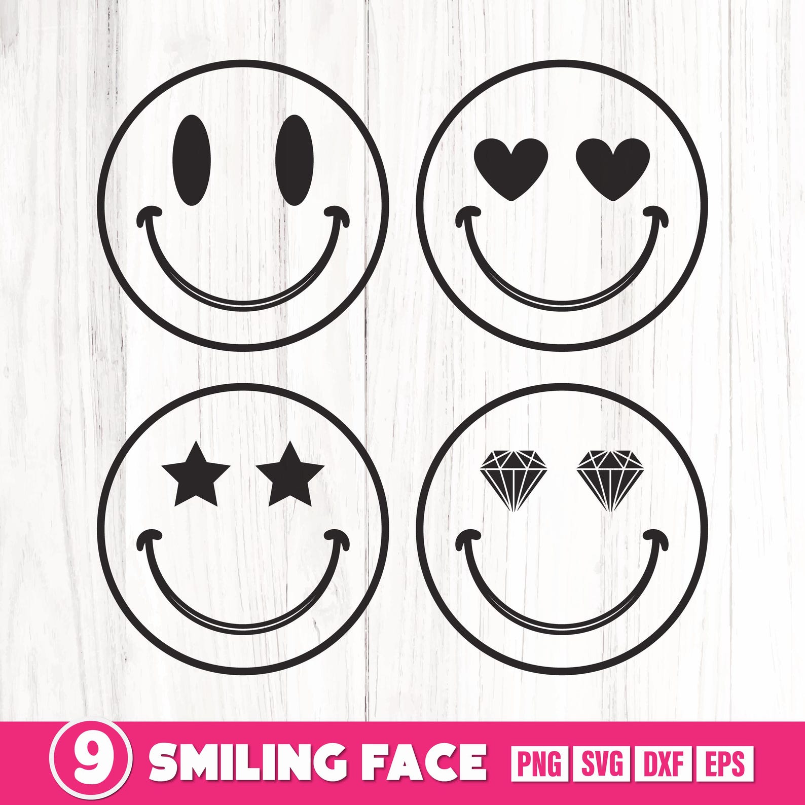 Smiley Face Svg, Smiley Face Png, Happy Face Svg, Happy Face Clipart ...