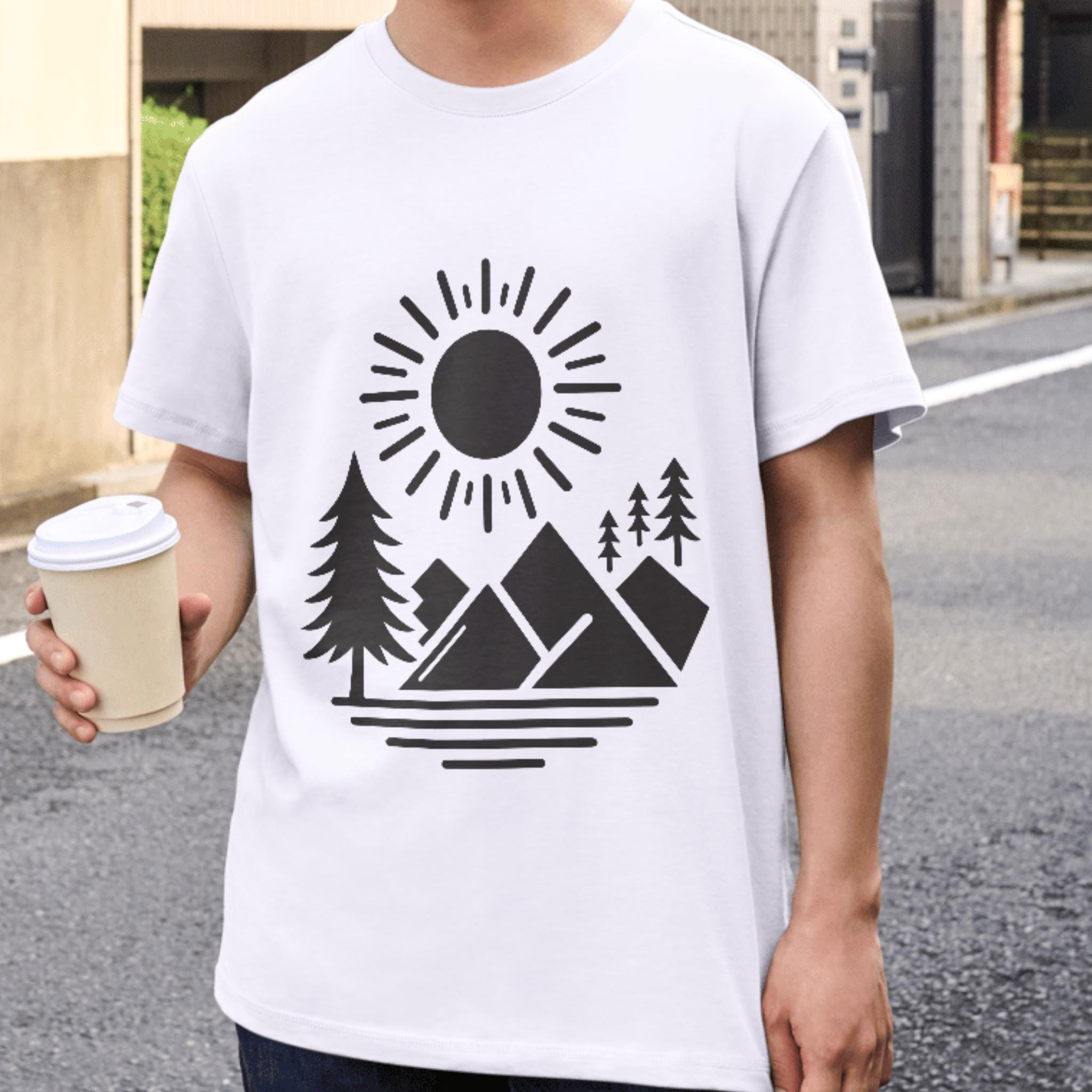 Mountain Svg Bundle, Mountain Svg, Mountains Cut File, Mountain ...