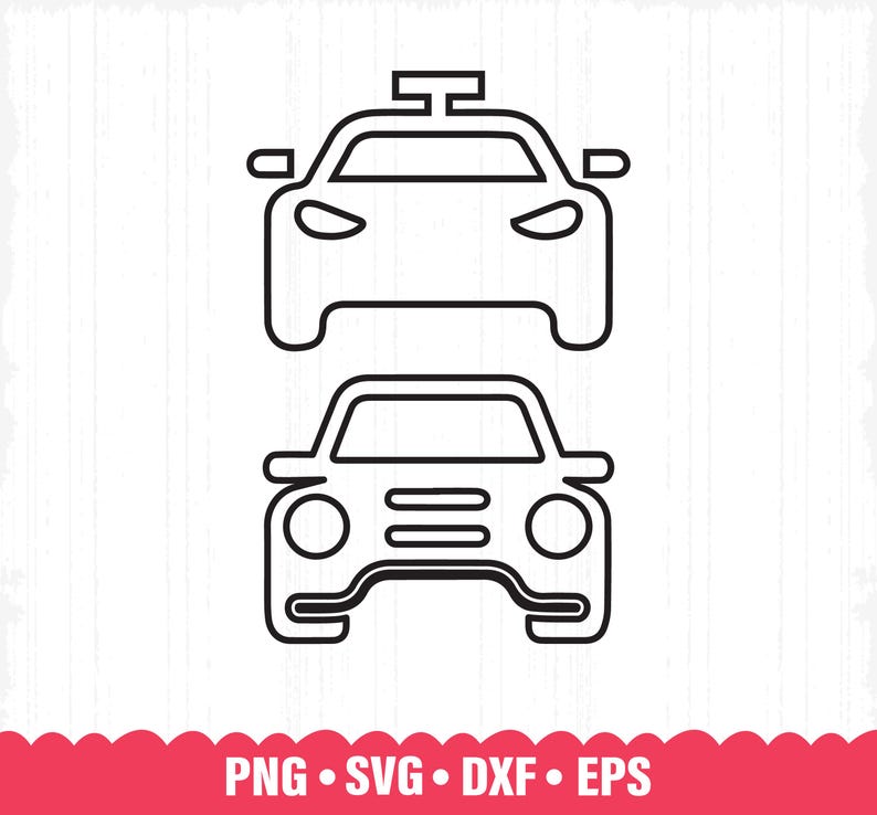 Car Svg Bundle, Car Svg File, Car Cut File, Car Silhouette, Car Vector ...