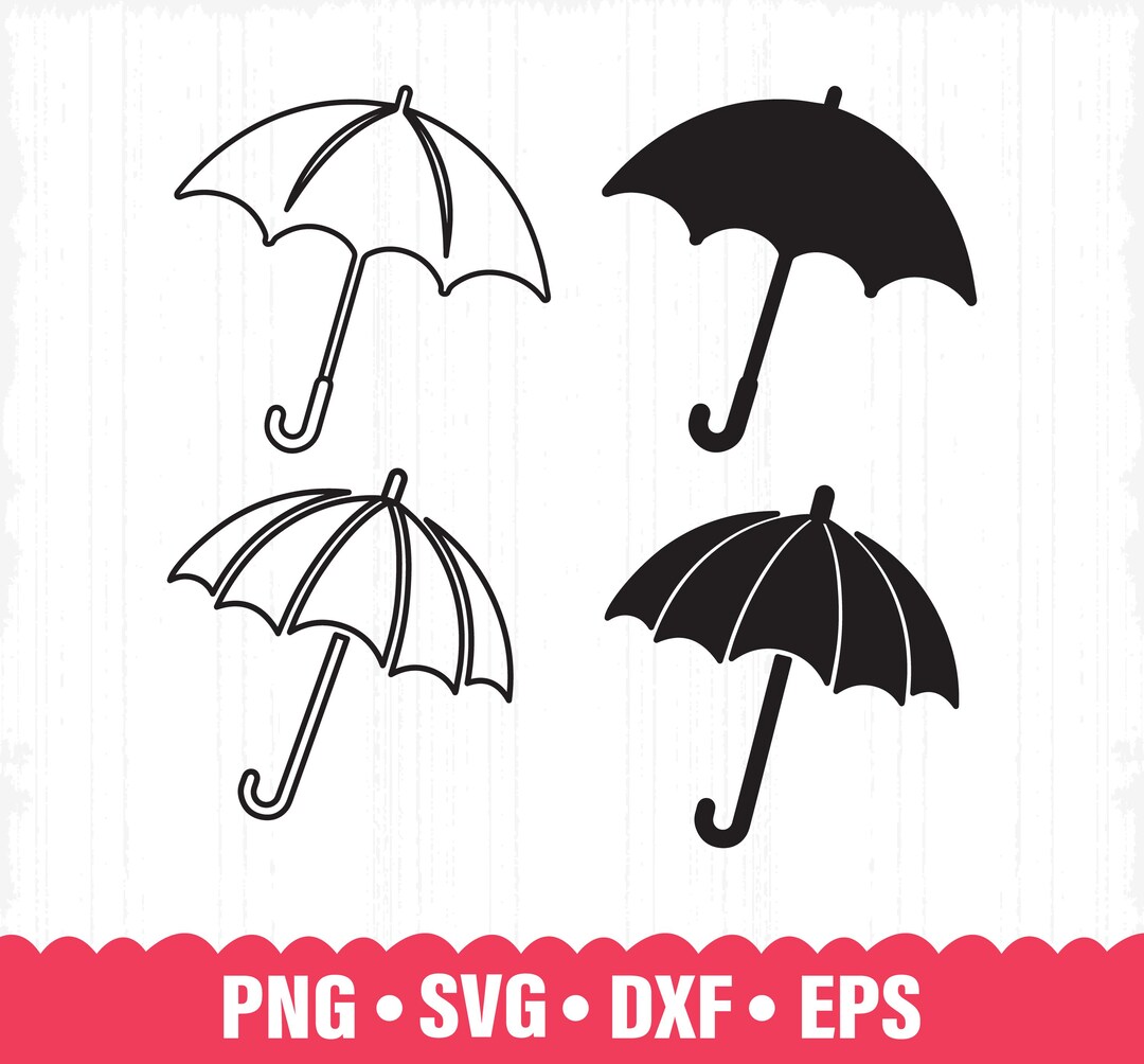 Umbrella Svg, Umbrella Png, Umbrella Svg File, Umbrella Cut File ...