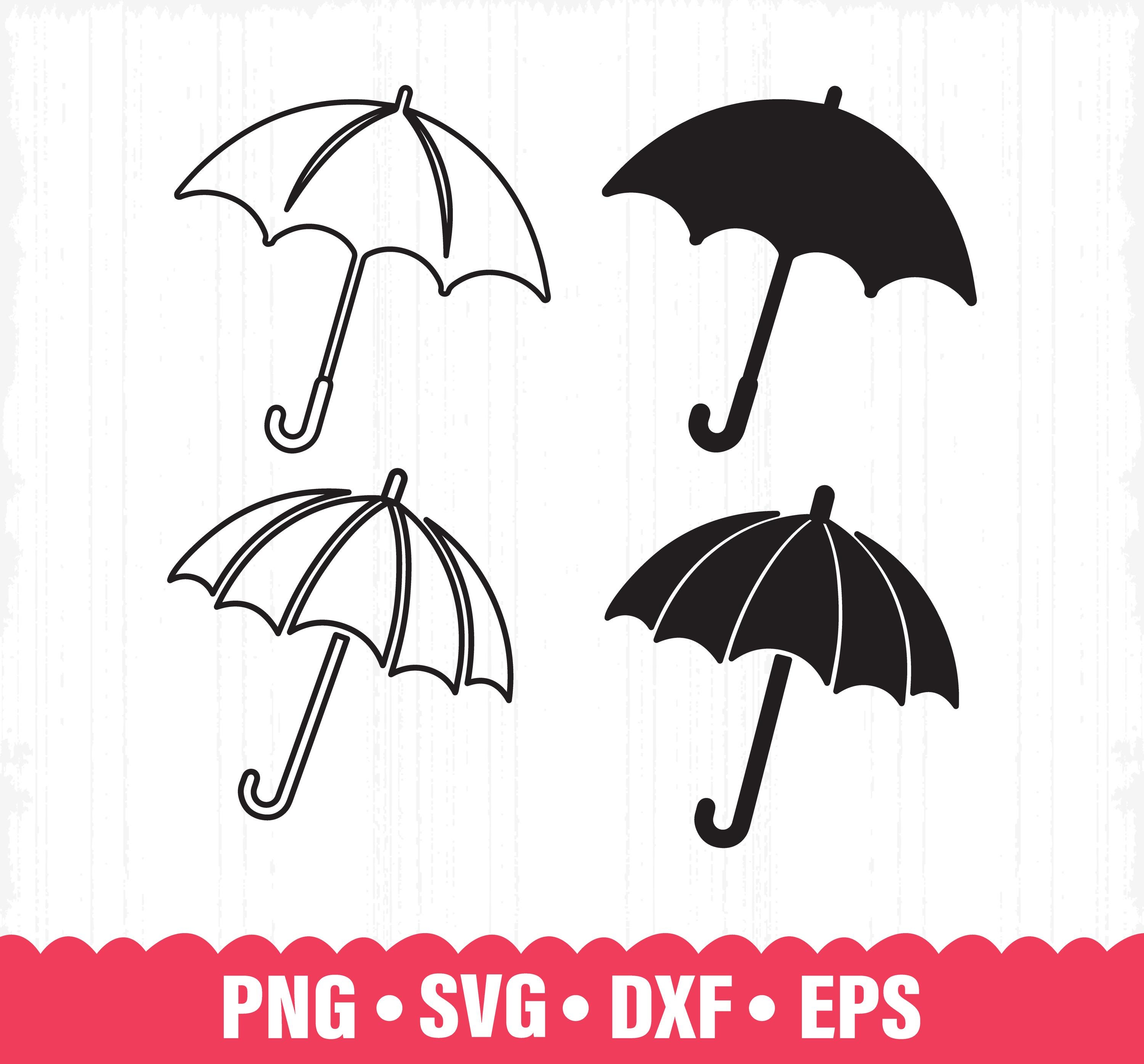 Umbrella Svg, Umbrella Png, Umbrella Svg File, Umbrella Cut File ...