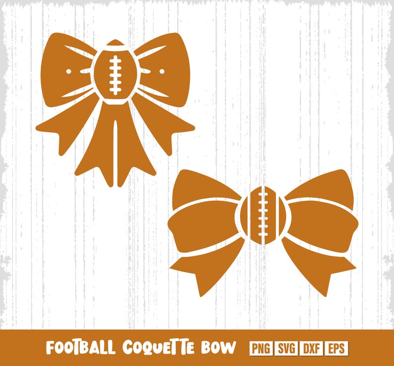 Football Bow Svg, Football Bow Png, Football Bow Cricut, Fall Football ...