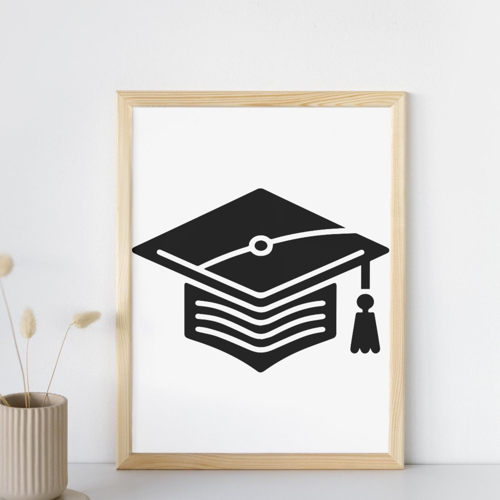 Graduation Cap Svg, Graduation Cap Png, Graduation Hat Svg, Graduate ...