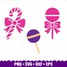Candy Svg Bundle, Candy Clipart, Sweets Svg, Lollipops Svg, Colorful ...
