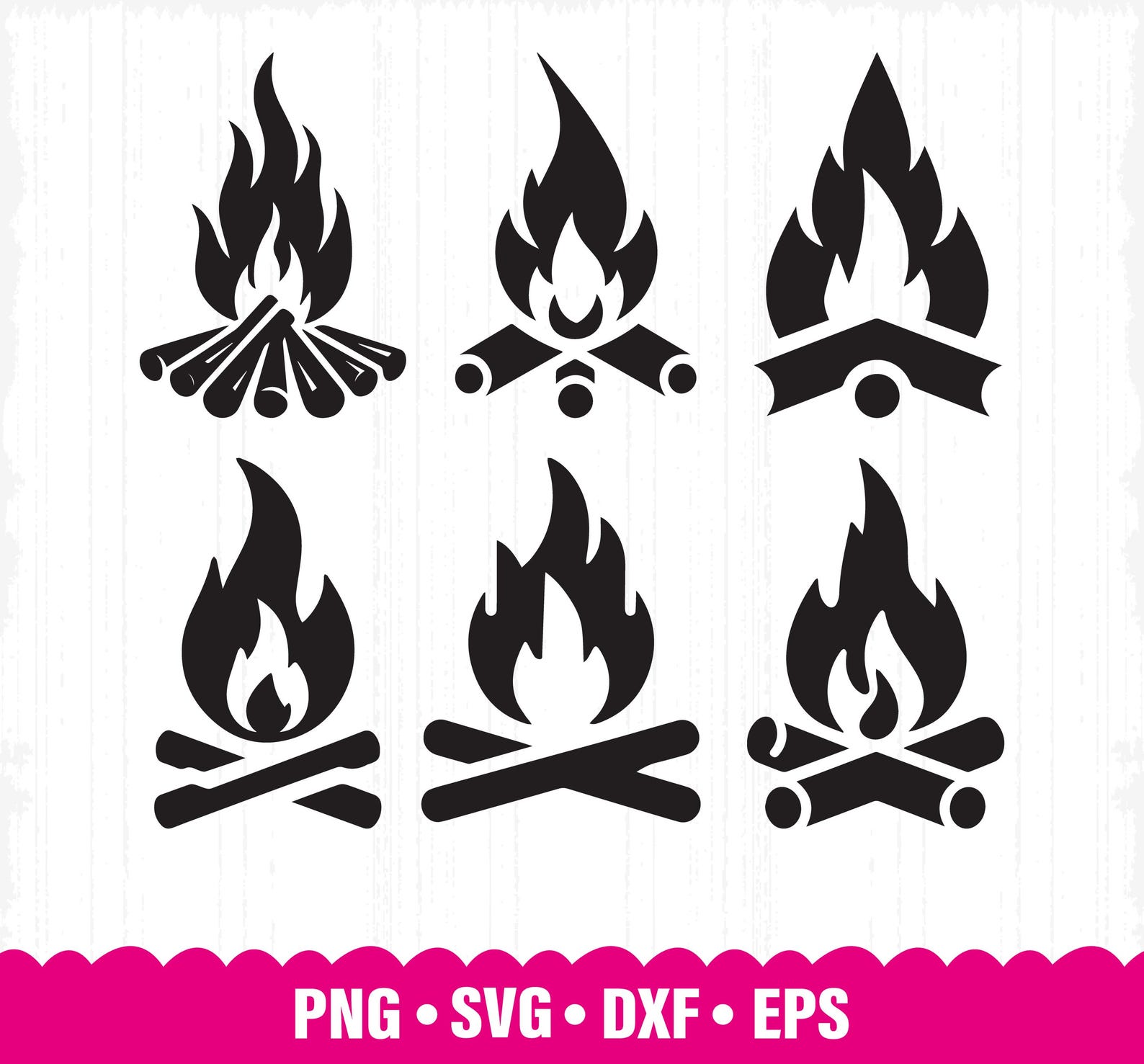 Fire Svg, Fire Flames Svg, Fire Png, Fire Svg Bundle, Fire Svg File ...