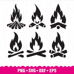 Fire Svg, Fire Flames Svg, Fire Png, Fire Svg Bundle, Fire Svg File ...