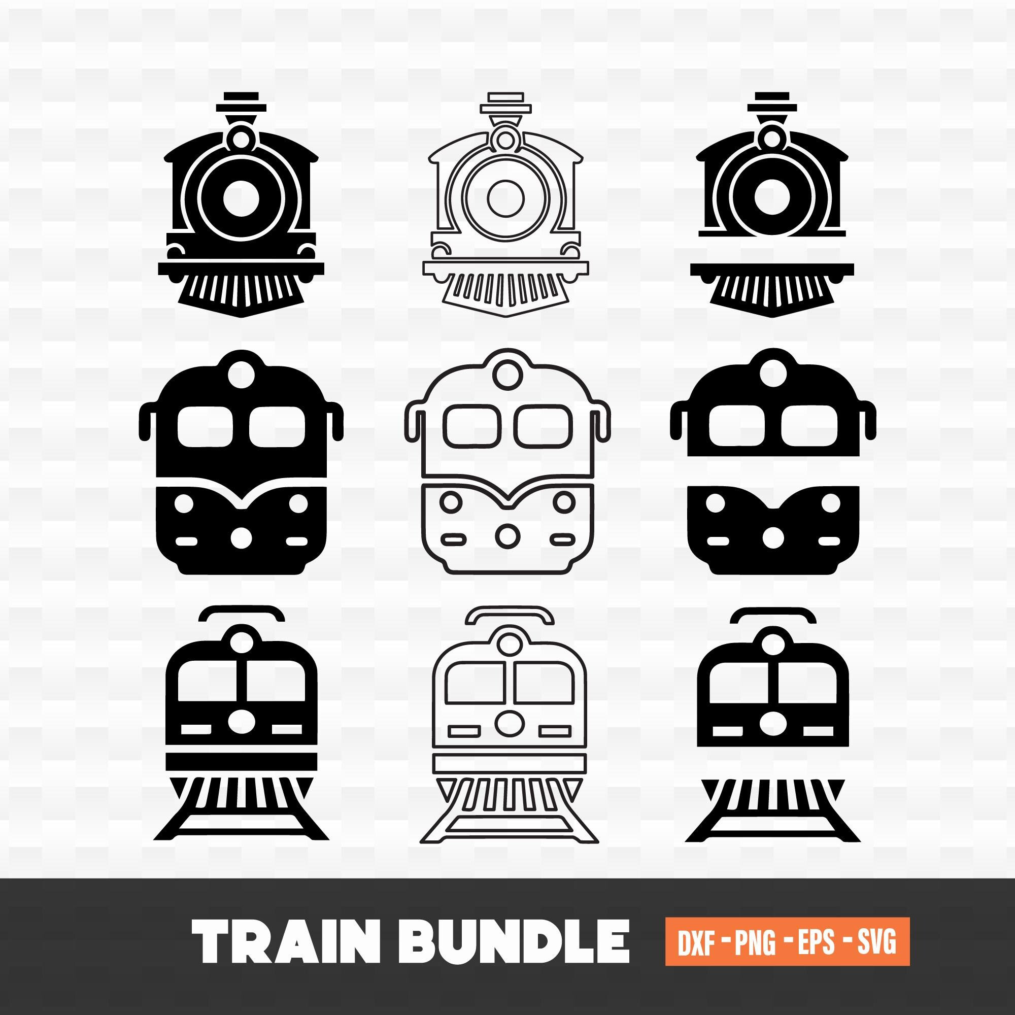 Train Svg, Train Cut File, Train Png, Customized Train, Split Monogram ...