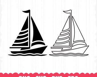 Sailing Boat SVG, Sailboat Svg, Sailing SVG, Sail Boat Cricut, Sailboat ...