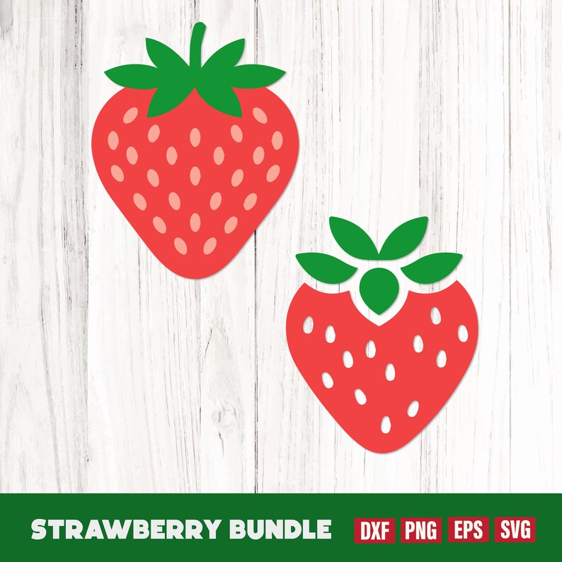 Strawberry Clipart, Strawberry Svg, Strawberry Png, Strawberry Cut File ...