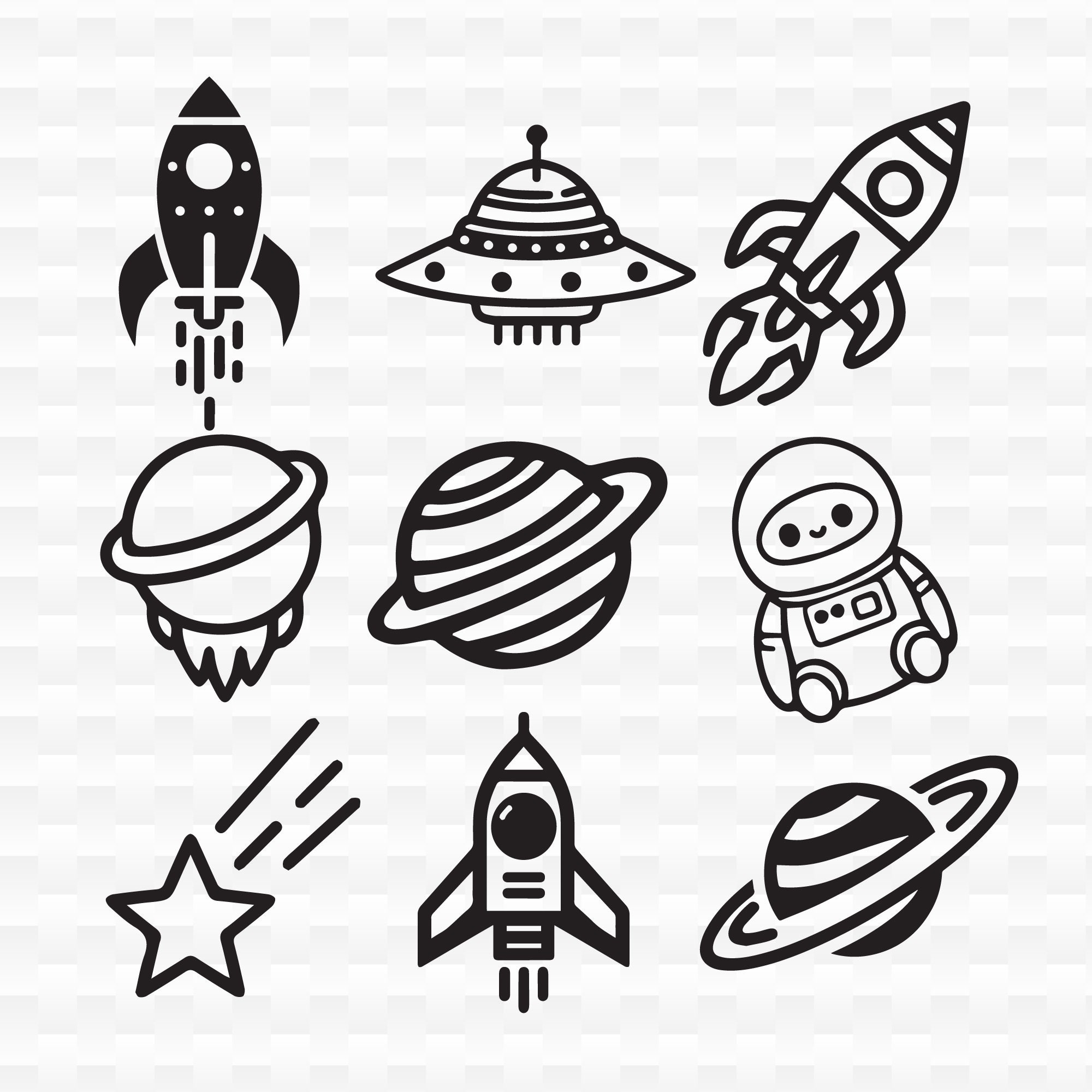 Space SVG, Space Clipart, Space Graphics, Space Png, Astronaut Clipart ...