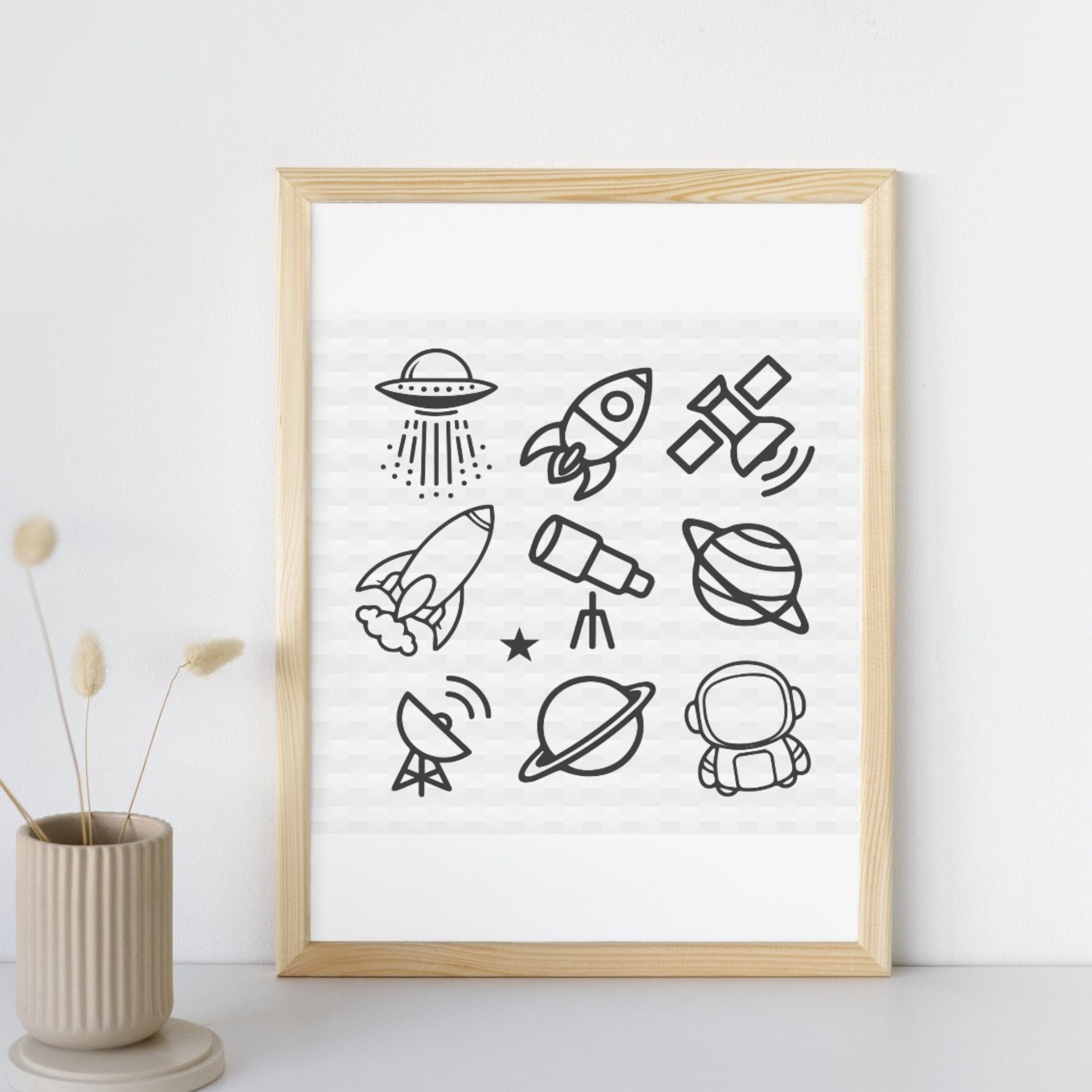 Space SVG, Space Clipart, Space Graphics, Space Png, Astronaut Clipart ...