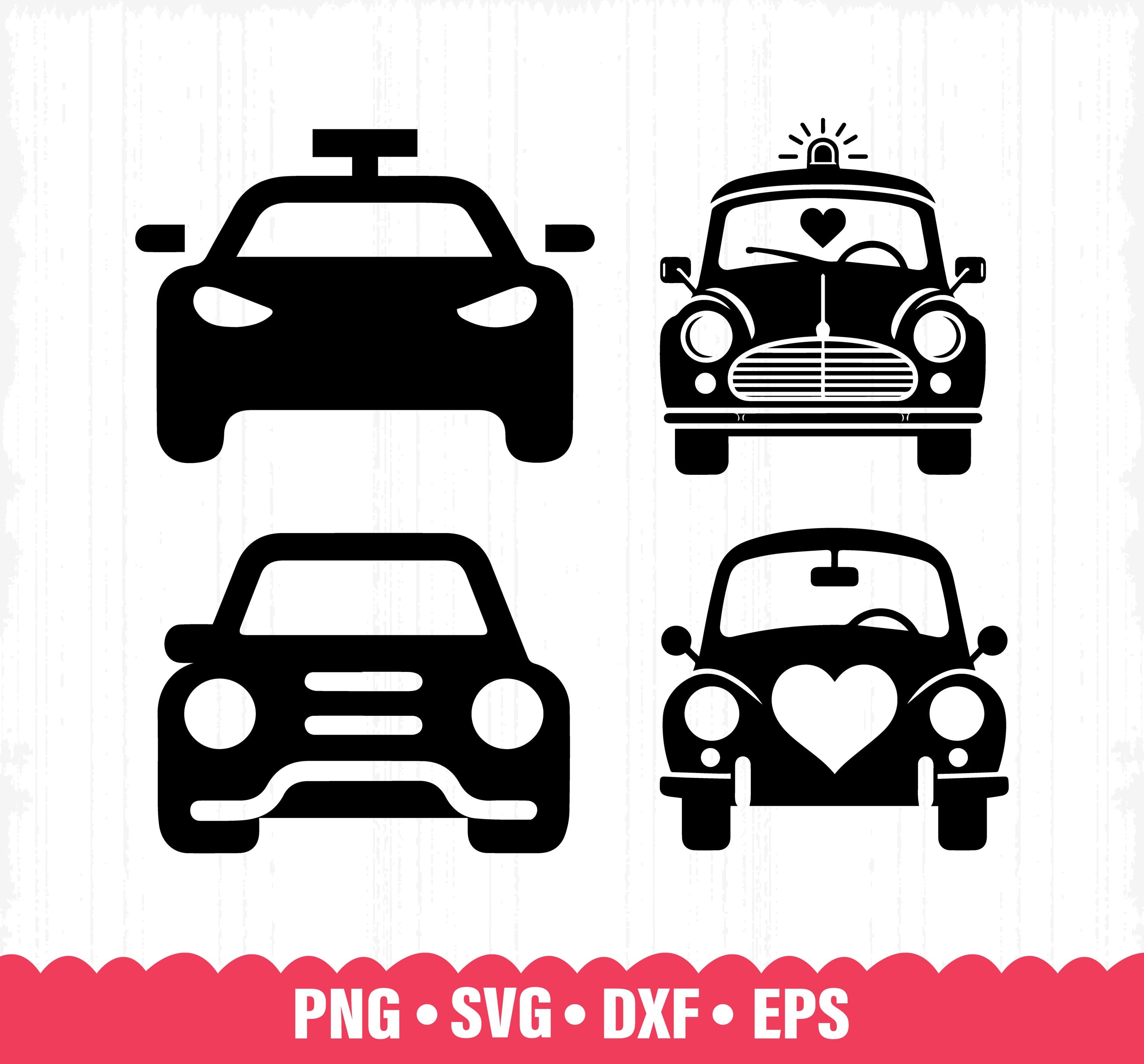 Car Svg Bundle, Car Svg File, Car Cut File, Car Silhouette, Car Vector ...