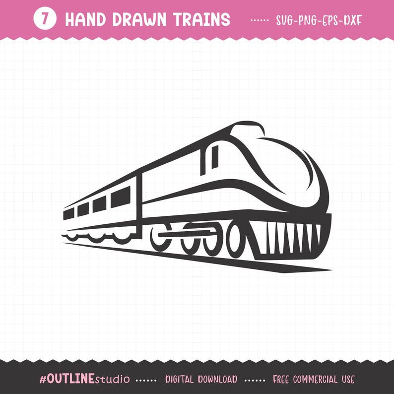 Train SVG Bundle, Train SVG, Trains SVG, Locomotive Svg, Train Png, Svg ...