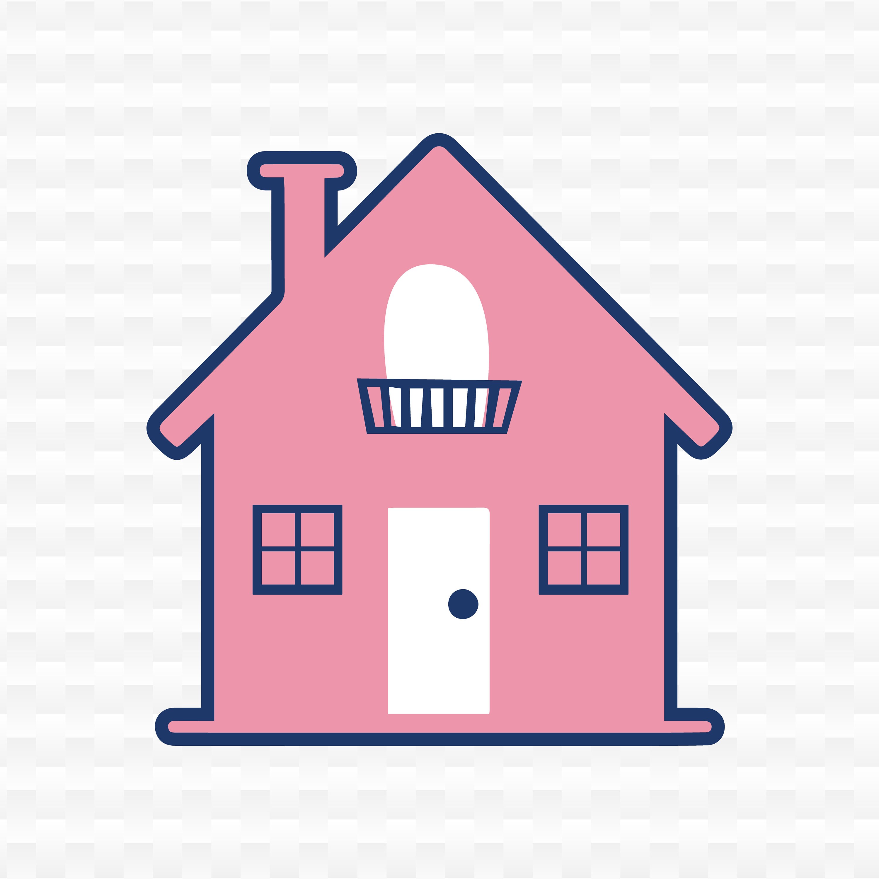 House Svg Bundle, House Clipart, Home Png, Little House Svg, Cute House ...