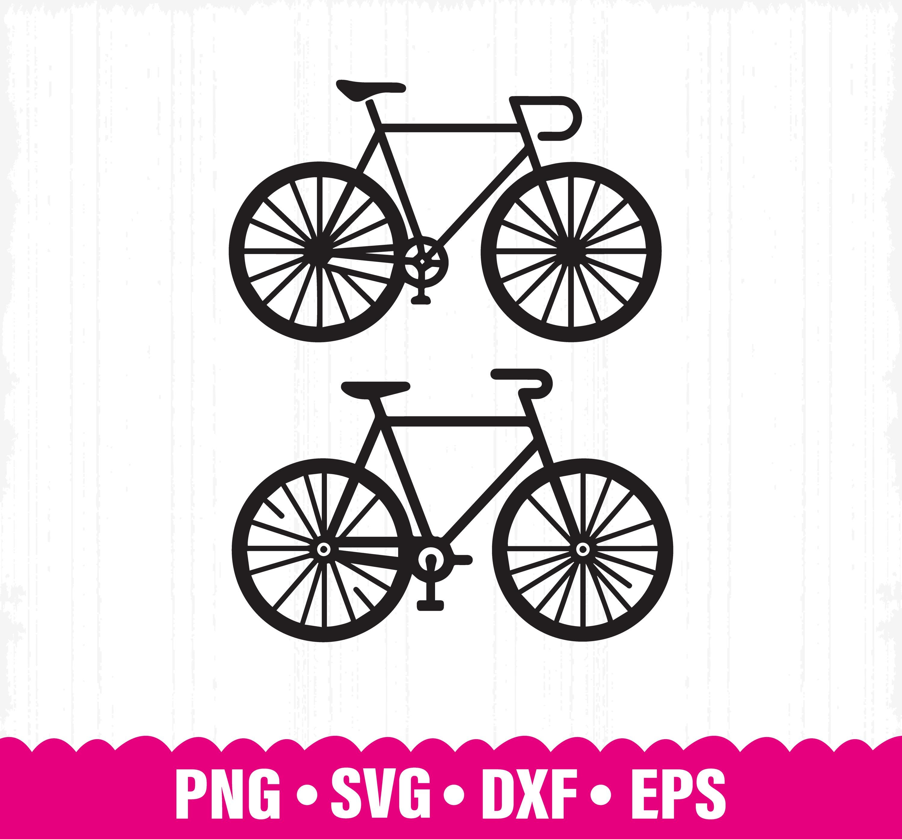 Bicycle SVG Bundle, Bicycle SVG, Bicycle Png, Cycling T-shirt, Bike Svg ...