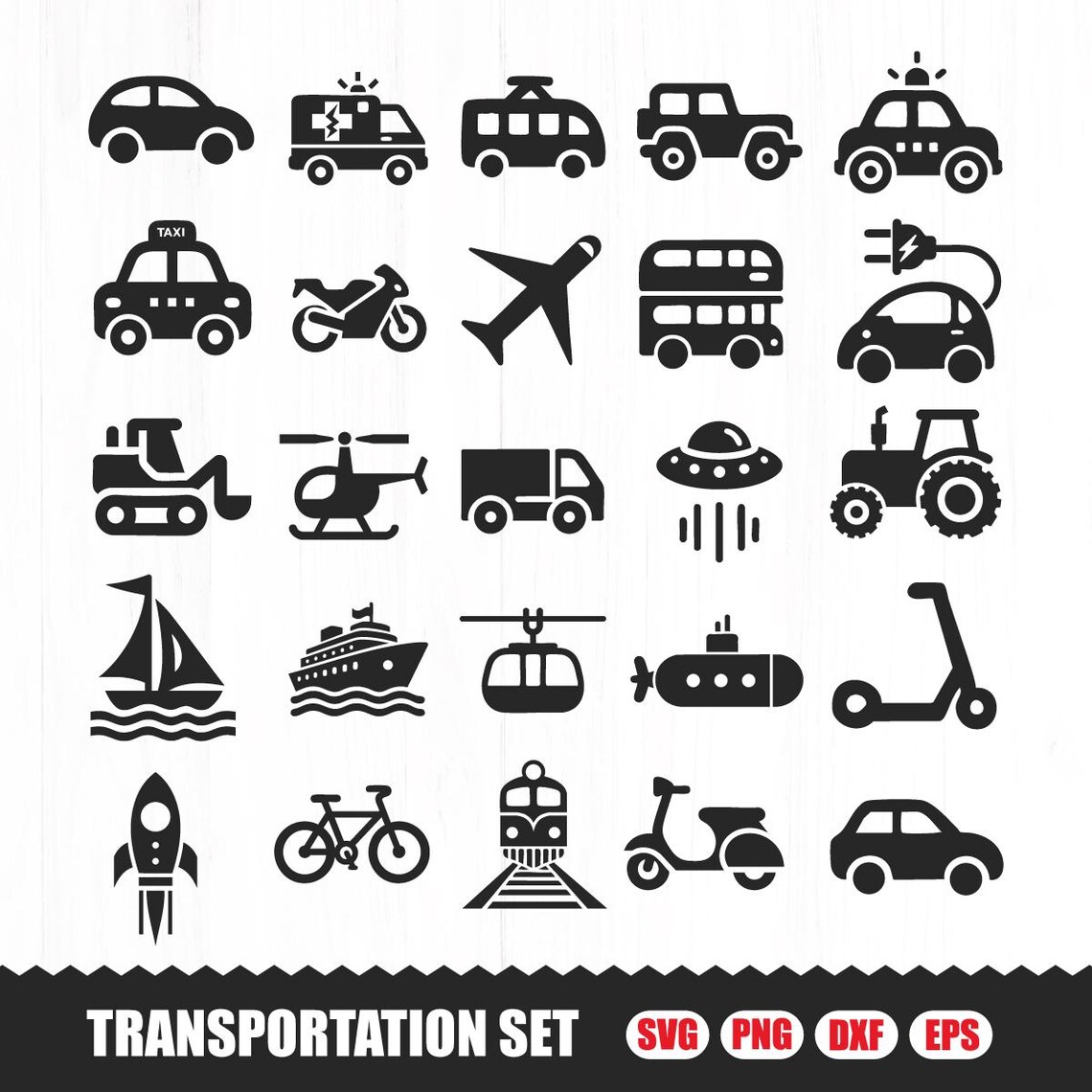 Transport Svg, Car Svg Bundle, Vehicles Svg Bundle, Transportation Svg ...