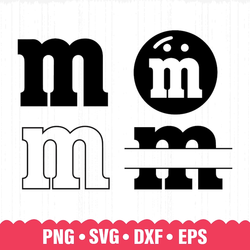 M and M Svg - Etsy