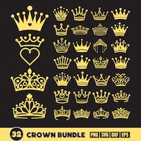 Crown Svg - Etsy