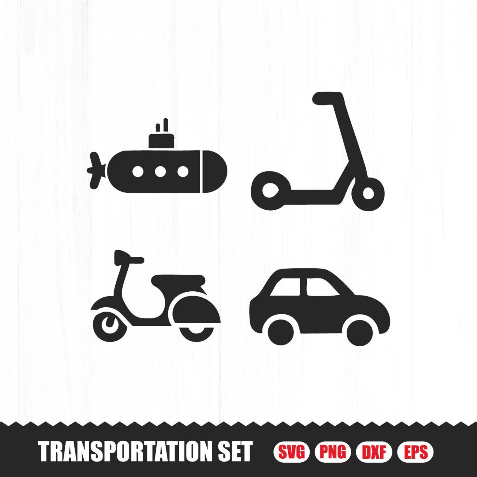 Transport Svg, Car Svg Bundle, Vehicles Svg Bundle, Transportation Svg ...