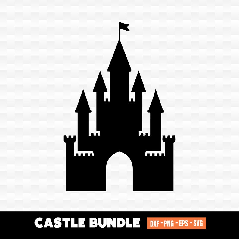 Castle Svg, Castle Cut File, Castle Clipart, Princess Castle Svg, Magic ...