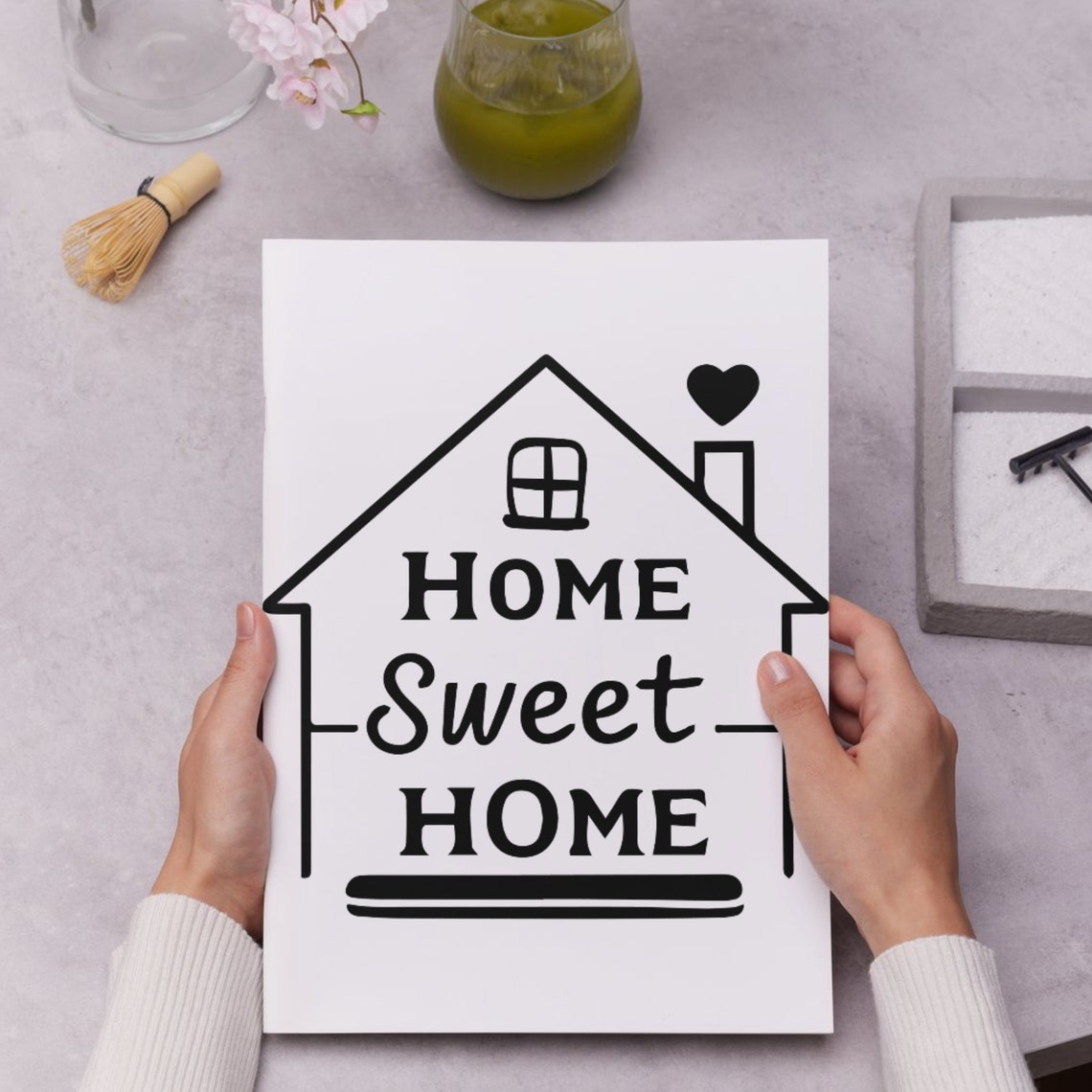 33 Sweet Home Svg, House Svg Bundle, House Silhouette, Little House Svg ...