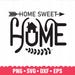 Home Sign Svg, Welcome Home Svg, New Home Svg, Sweet Home Svg, House ...