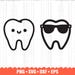 Tooth SVG, Teeth SVG, Tooth Clipart, Tooth Cut File, Tooth Printable ...