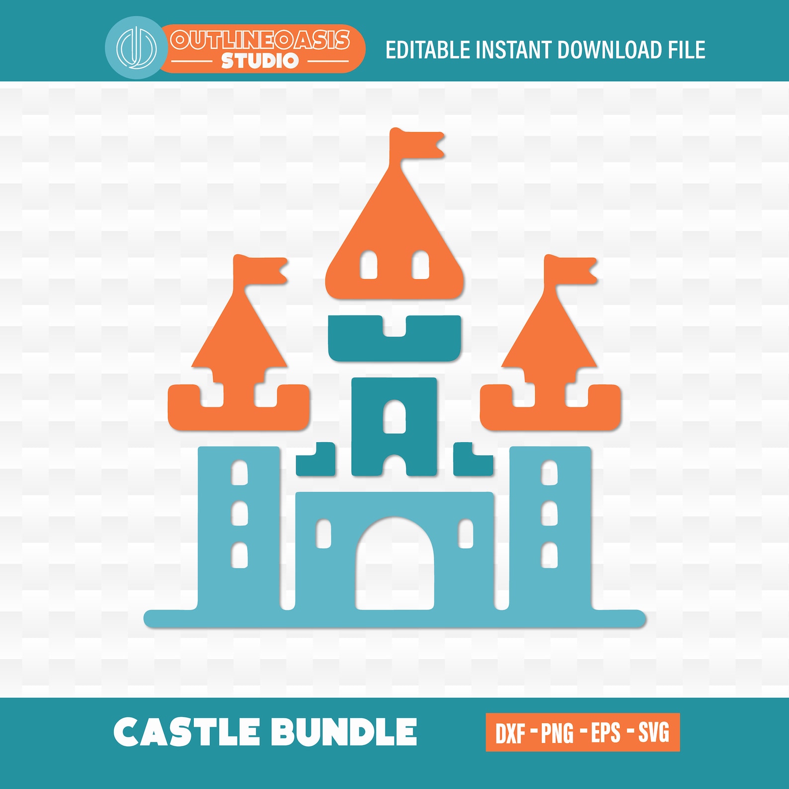 Castle Svg, Castle Cut File, Castle Clipart, Princess Castle Svg, Magic ...
