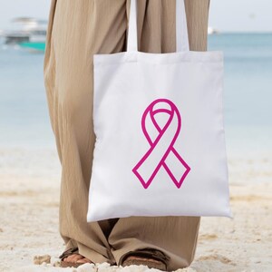 Pink Ribbon Svg, Ribbon Clipart, Awareness Ribbon Svg, Cancer Ribbon ...