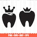 Tooth SVG, Teeth SVG, Tooth Clipart, Tooth Cut File, Tooth Printable ...